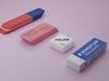 Erasers 3D model free VR / AR / low-poly 3D model | CGTrader