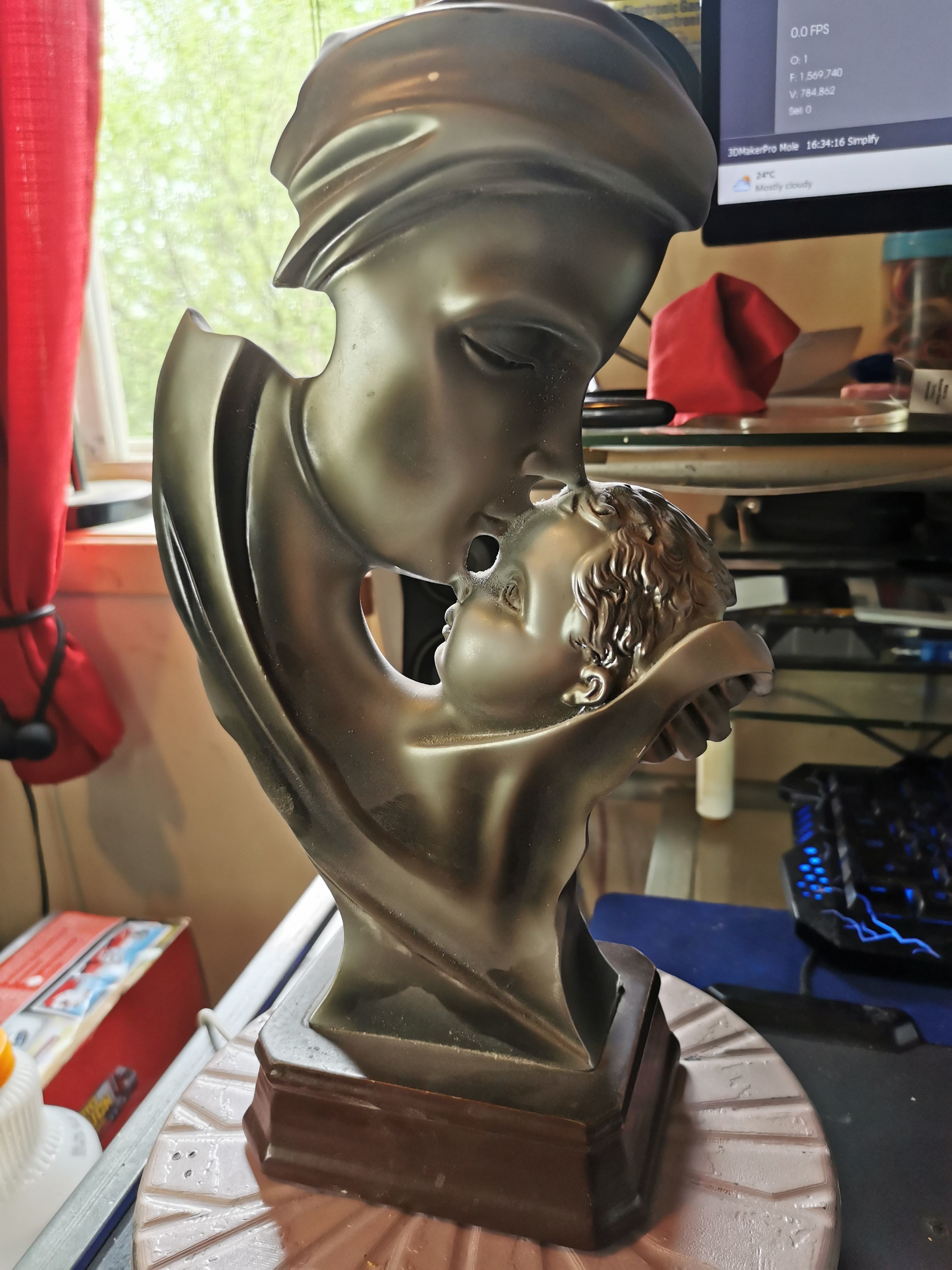 mother and child 3D model 3D printable | CGTrader