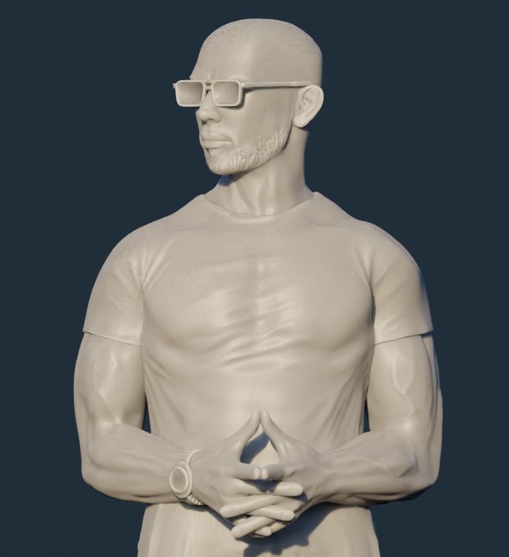 Andrew Tate 3D model 3D printable | CGTrader