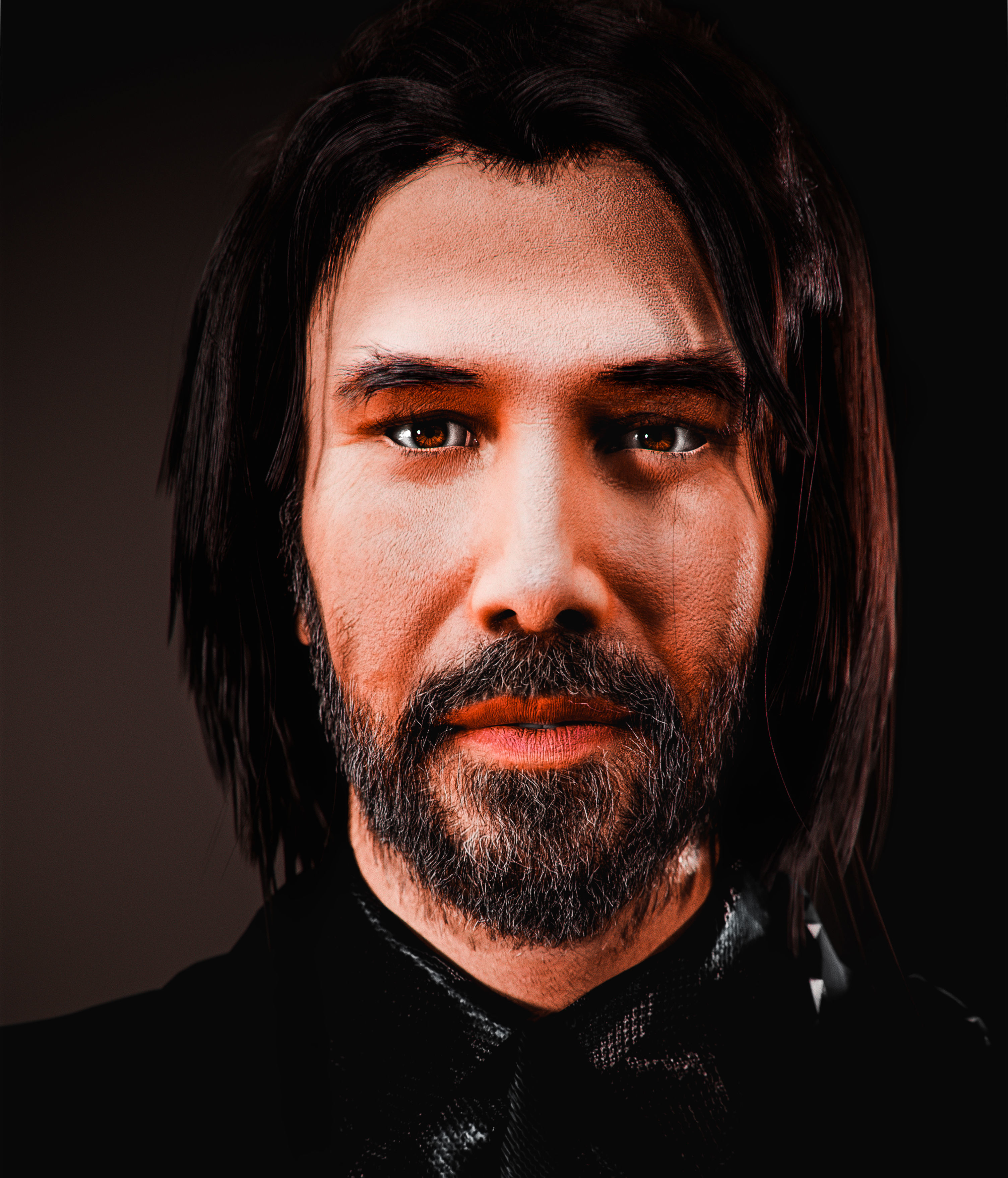 John Wick 3D model animated rigged | CGTrader