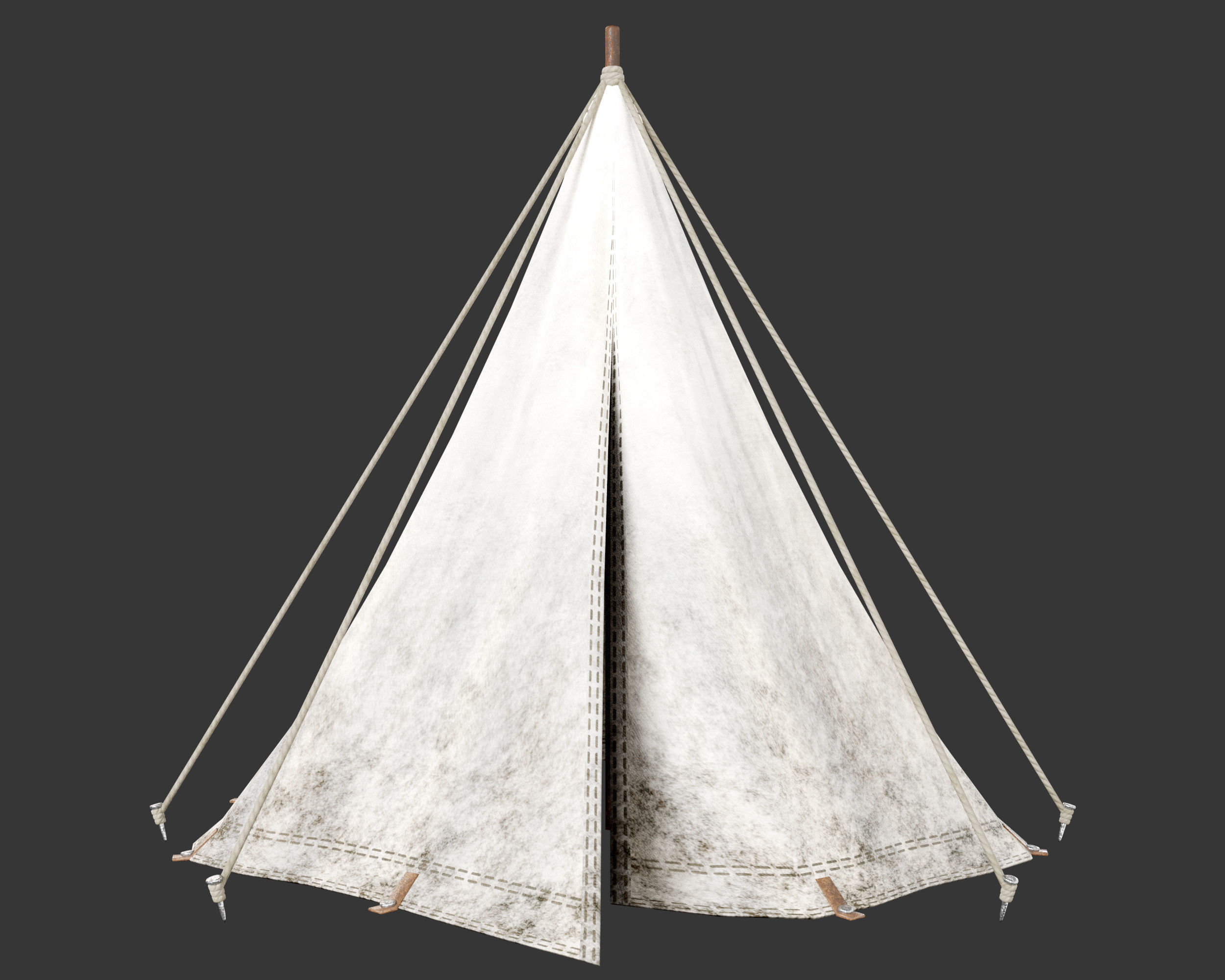 Medieval Collection Common Tents VR / AR / low-poly | CGTrader