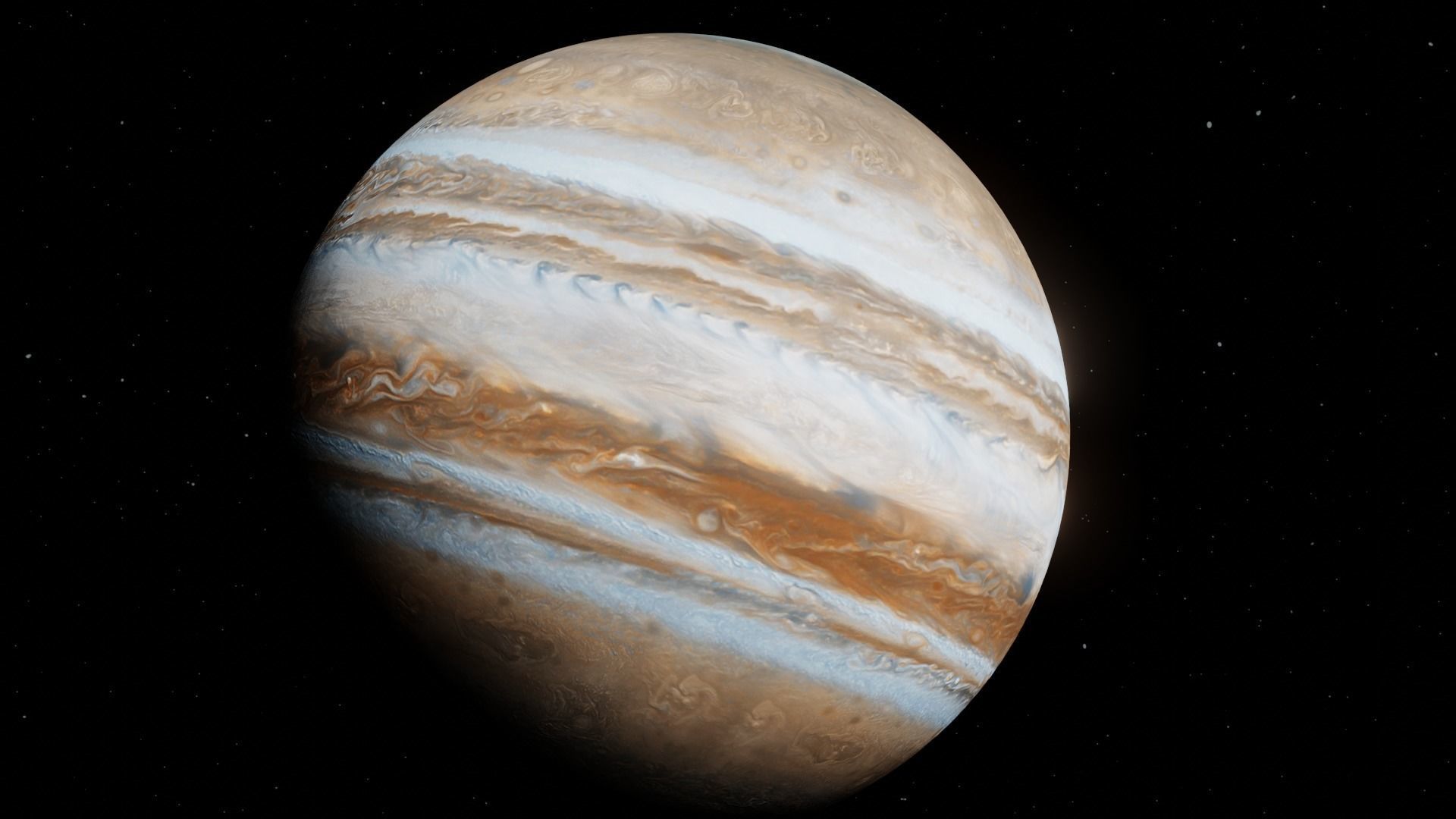 3D model Jupiter Planet Photorealistic-Low poly 8k 3D model VR / AR ...