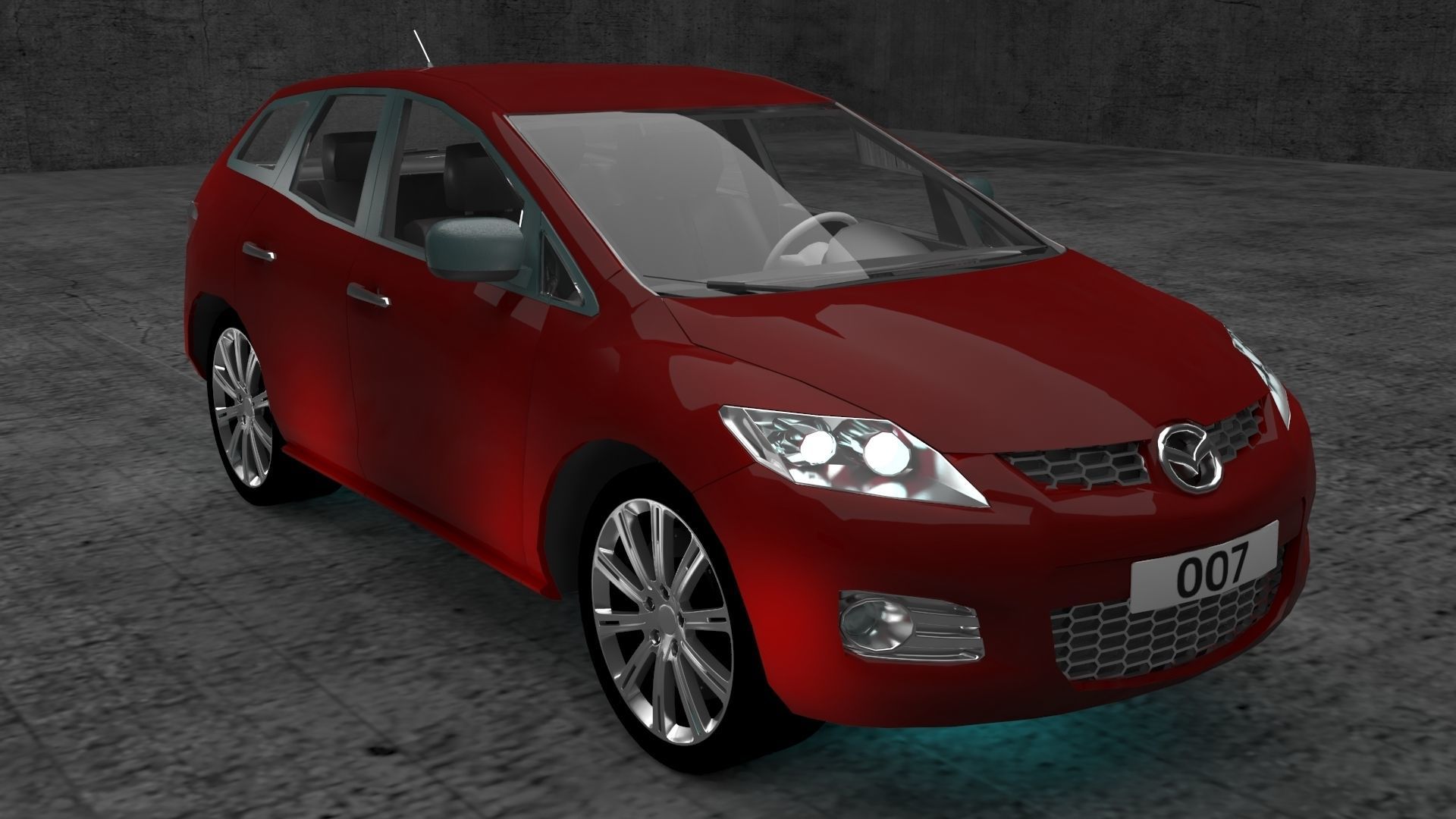 INFINITI MAZDA 3D model | CGTrader