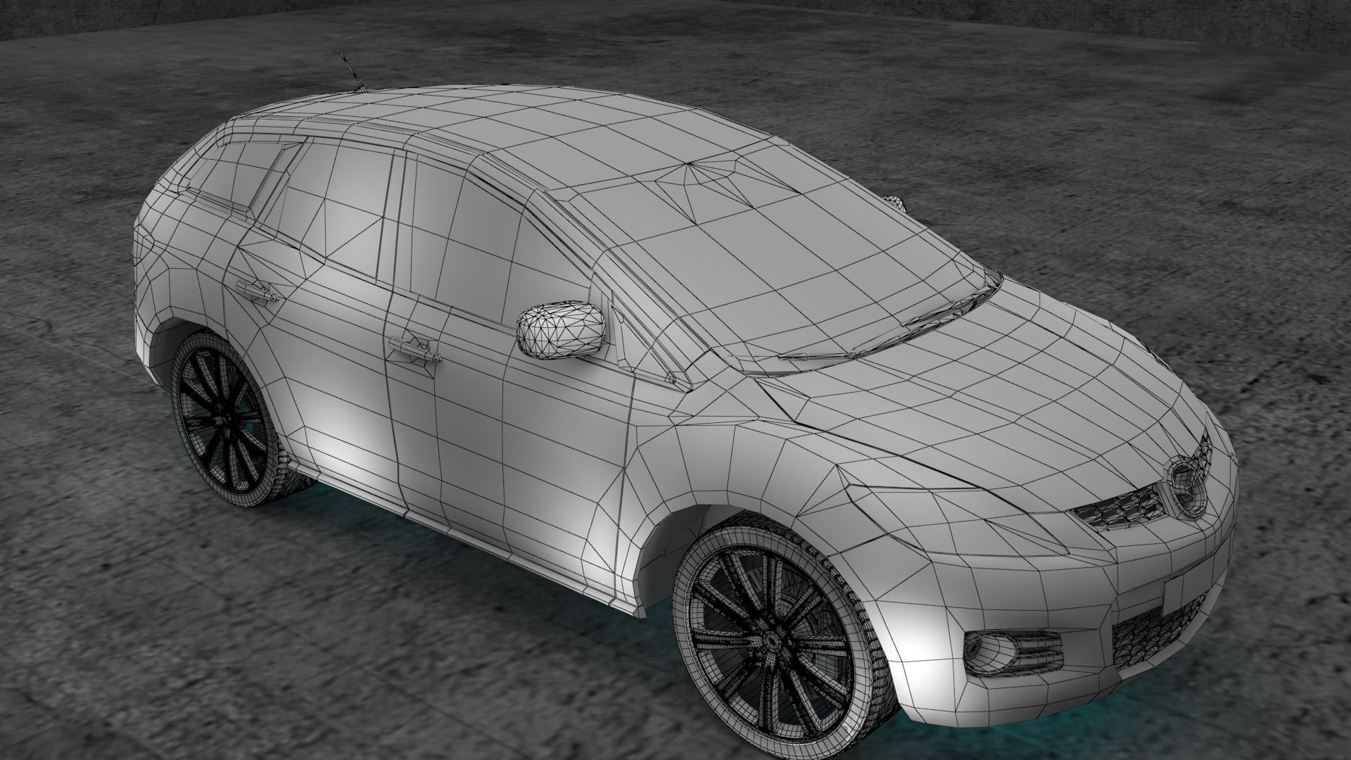 INFINITI MAZDA 3D model | CGTrader