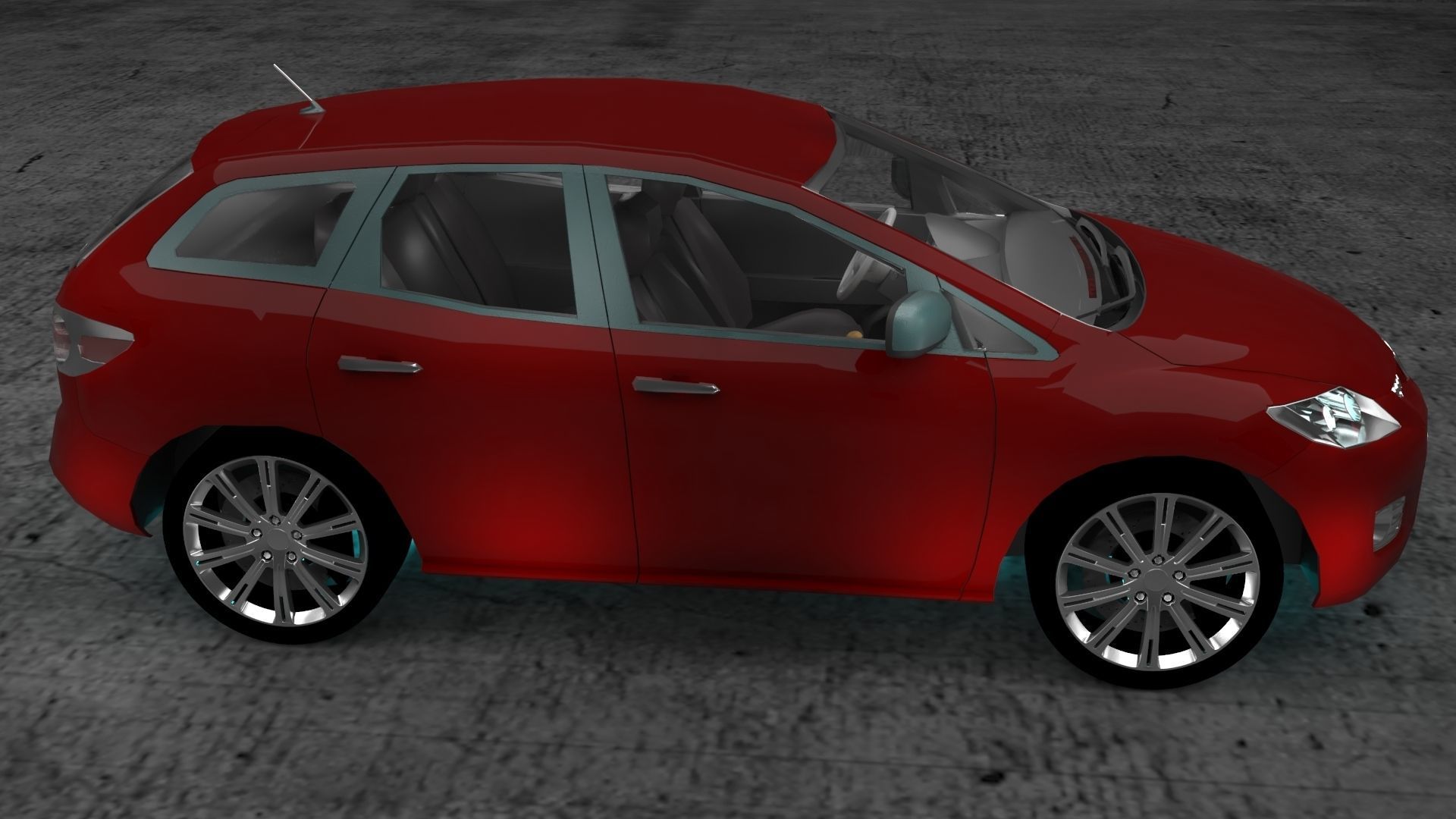 INFINITI MAZDA 3D model | CGTrader