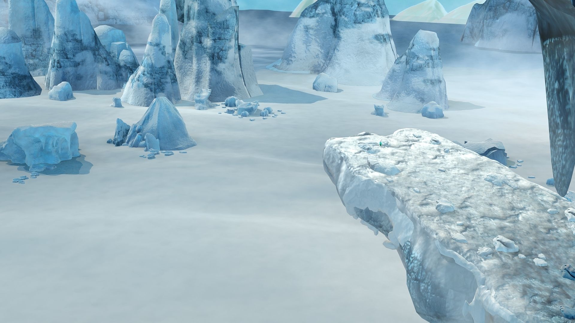 3D model iceberg ice snow rocks ice land VR / AR / low-poly | CGTrader