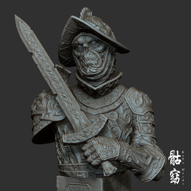 UNDEAD COLLECTION - GHOUL WARRIOR- 3D model 3D printable | CGTrader