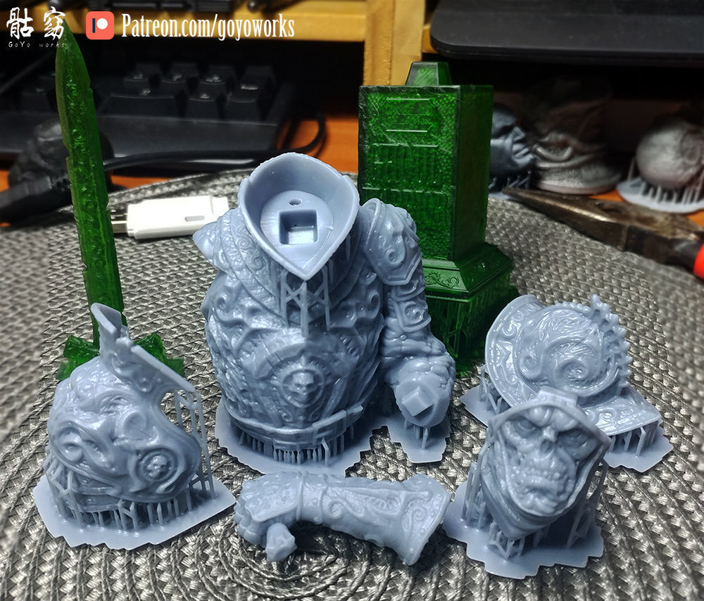UNDEAD COLLECTION - GHOUL WARRIOR- 3D model 3D printable | CGTrader