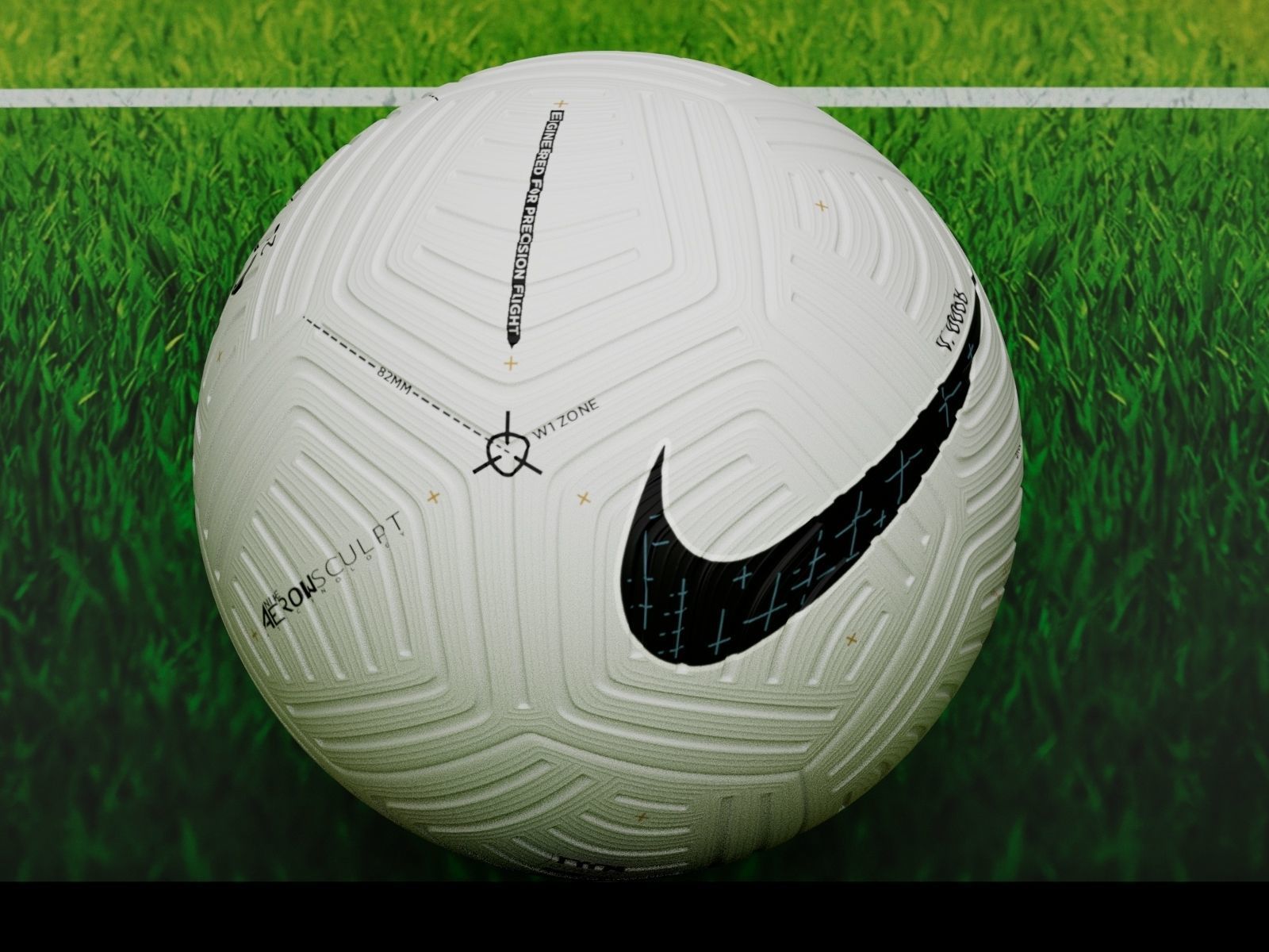 Nike Flight Ball free 3D model rigged | CGTrader