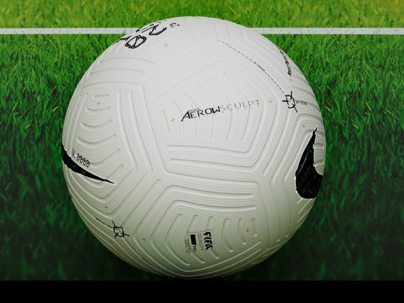 Nike Flight Ball free 3D model rigged | CGTrader