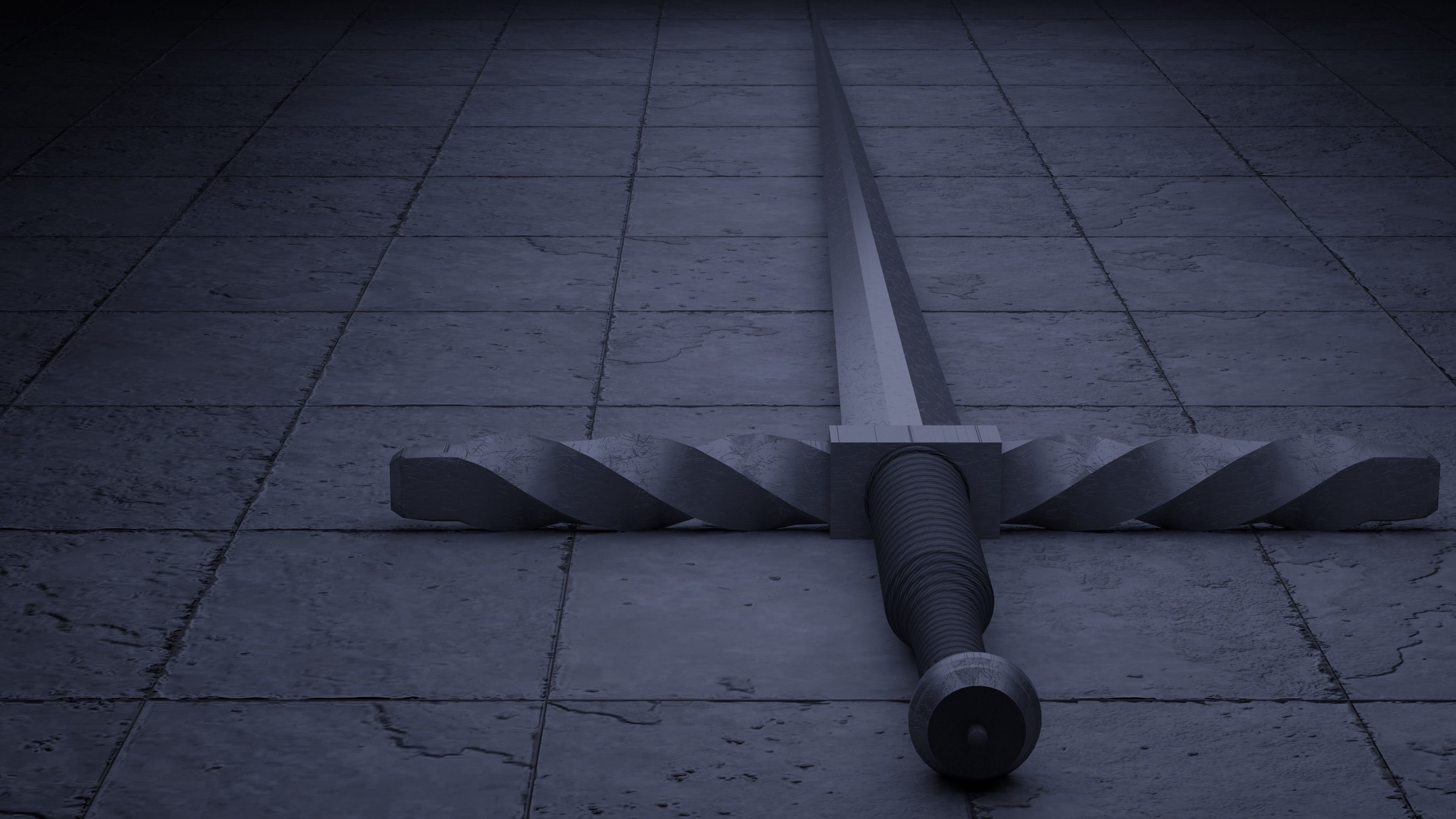 3D model Ancient Sword Game ready VR / AR / low-poly | CGTrader