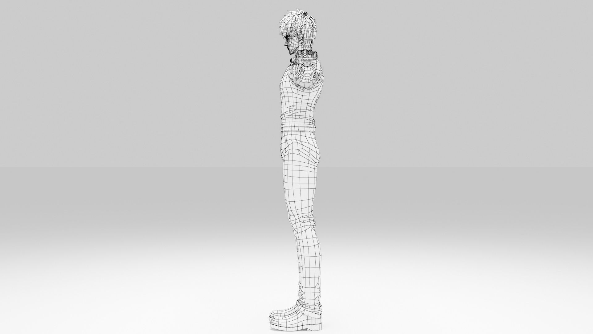 Genos - One Punch Man 3D model | CGTrader