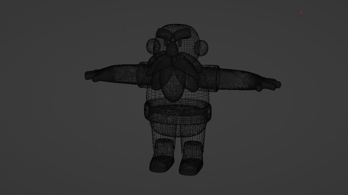 Stylized Dwarf Villager 3D model | CGTrader