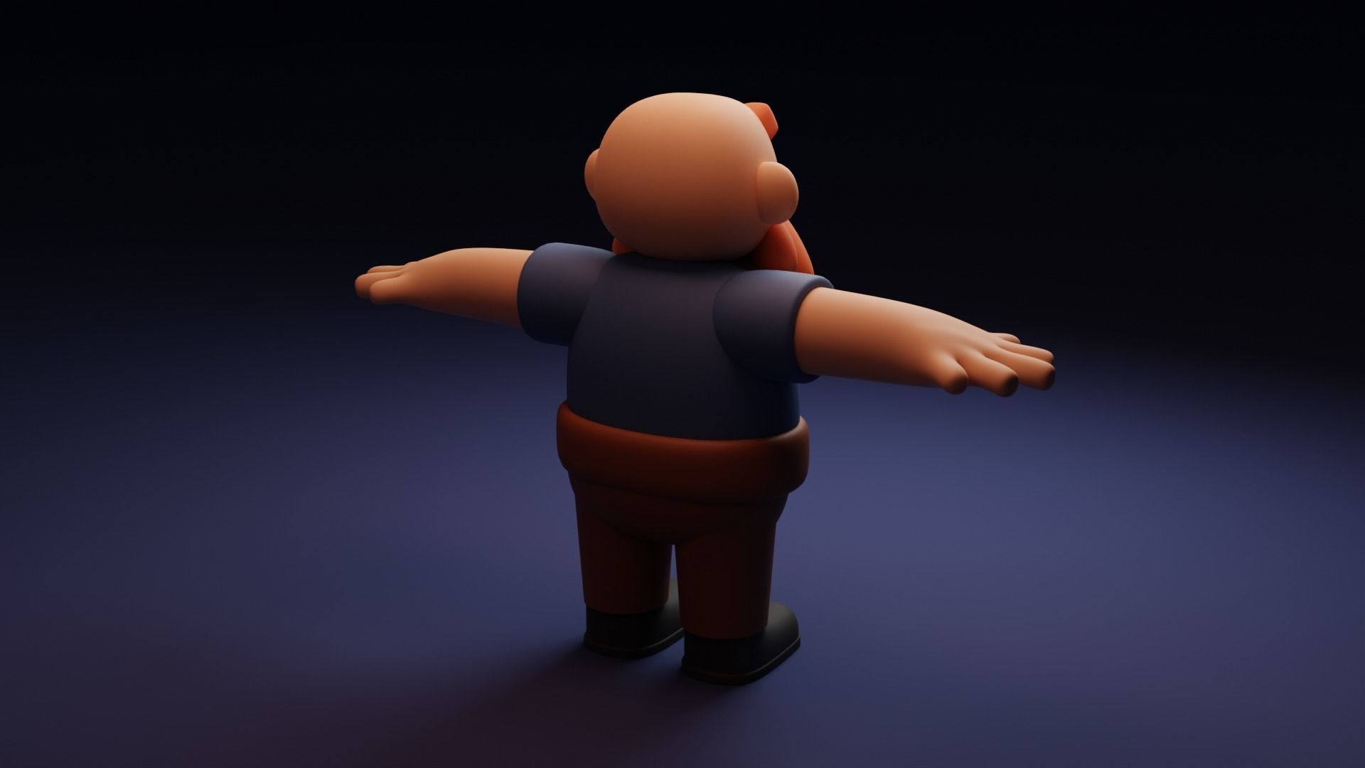 Stylized Dwarf Villager 3D model | CGTrader