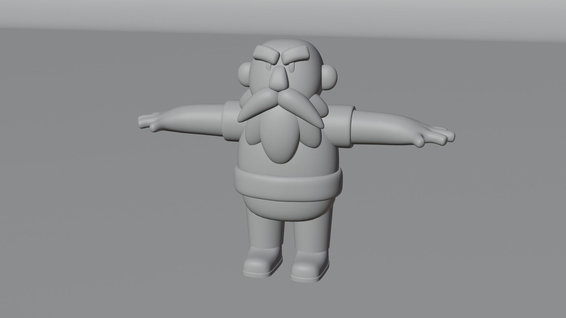 Stylized Dwarf Villager 3D model | CGTrader