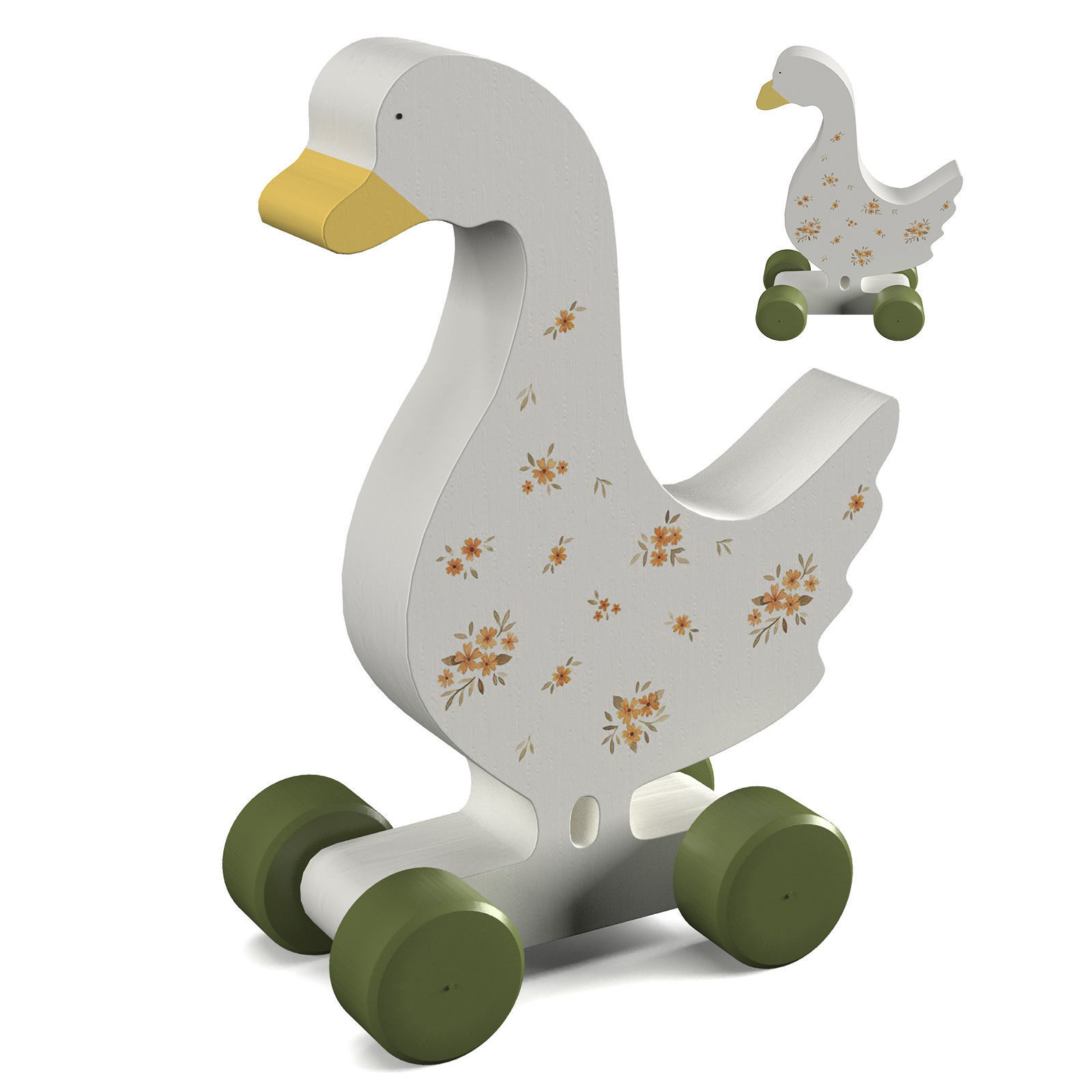 PYRAMID AND GURNEY TOY GOOSE 3D model | CGTrader