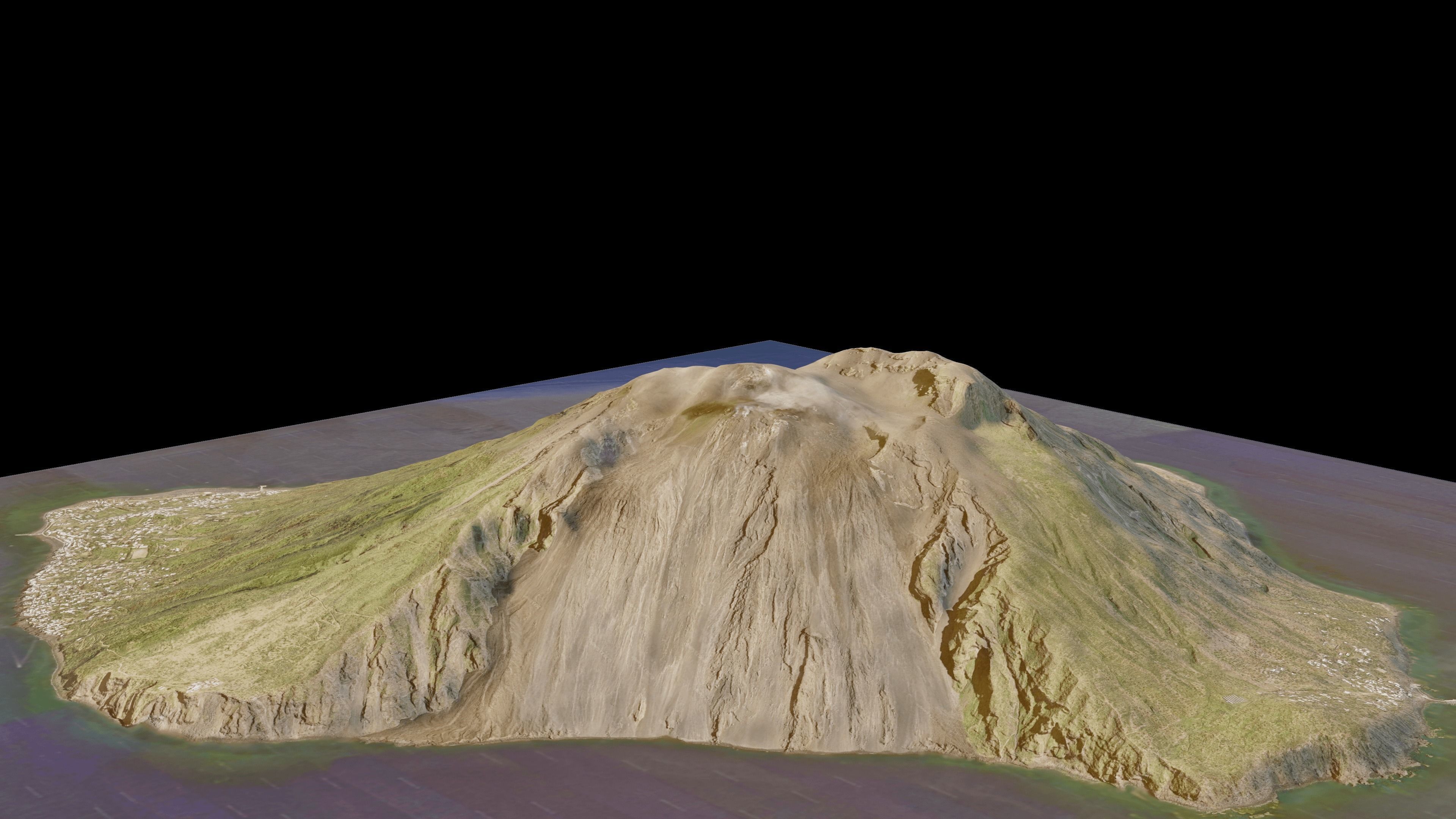 Stromboli volcano islands 3D Model 3D model | CGTrader