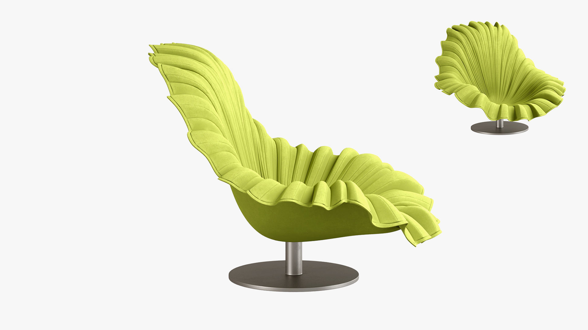 Bloom Easy Chair 3D model | CGTrader