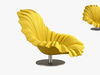 Bloom Easy Chair 3D model | CGTrader