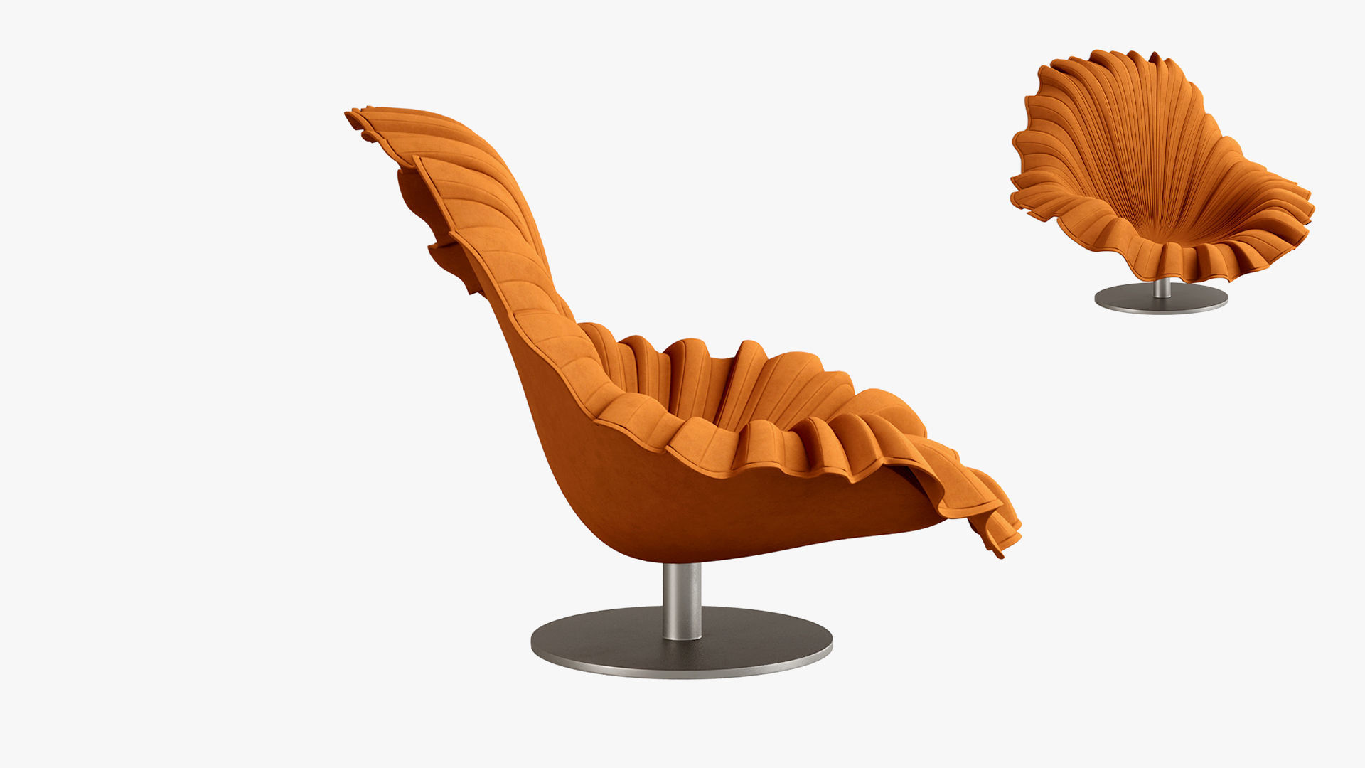 Bloom Easy Chair 3D model | CGTrader