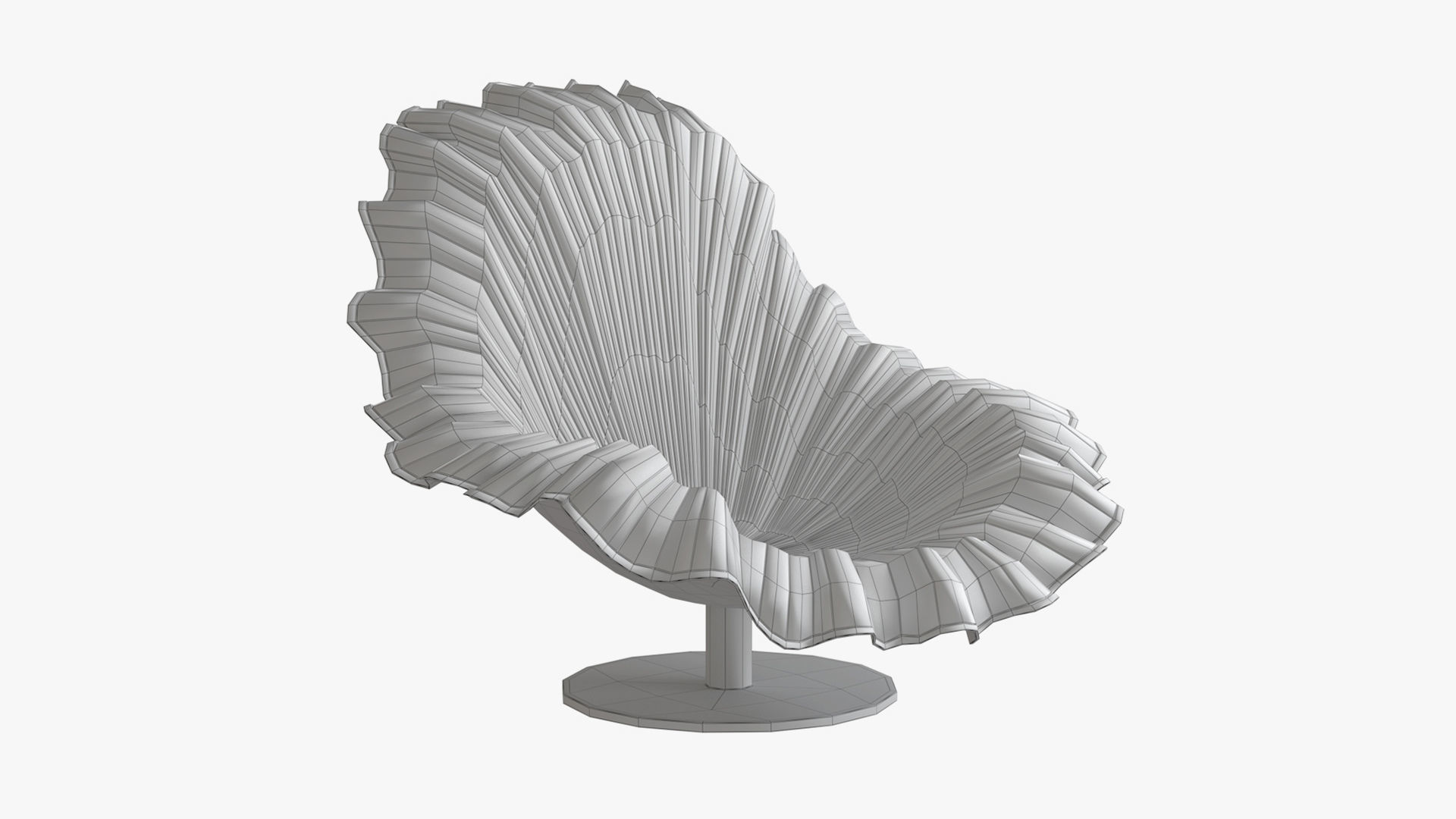 Bloom Easy Chair 3D model | CGTrader