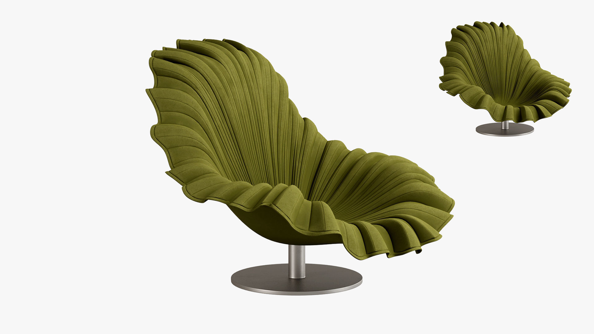 Bloom Easy Chair 3D model | CGTrader