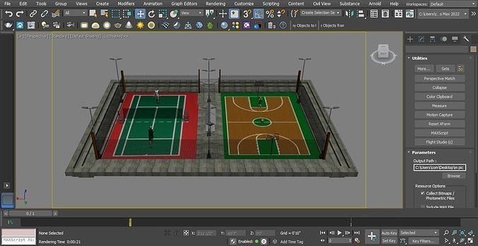 vollyball baskect ball 3D model | CGTrader