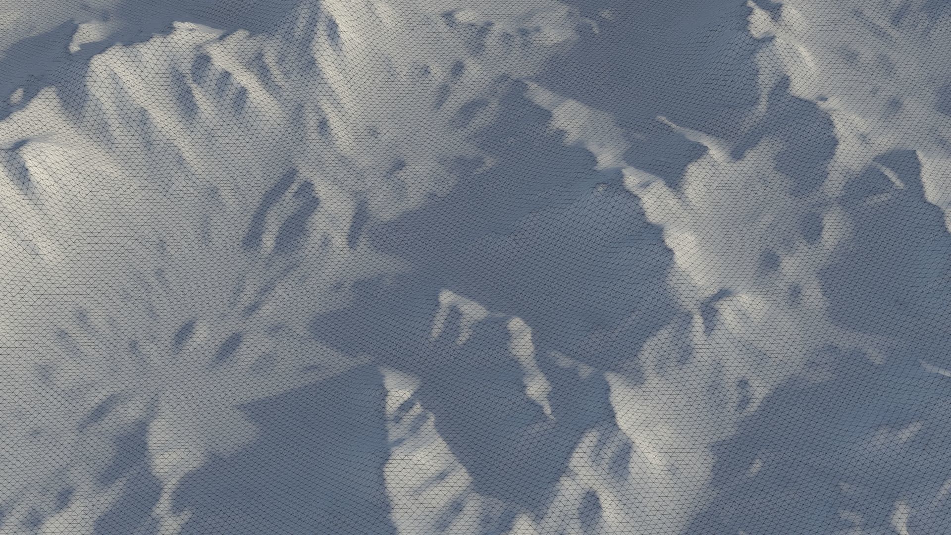 3D model Snow land 08 VR / AR / low-poly | CGTrader