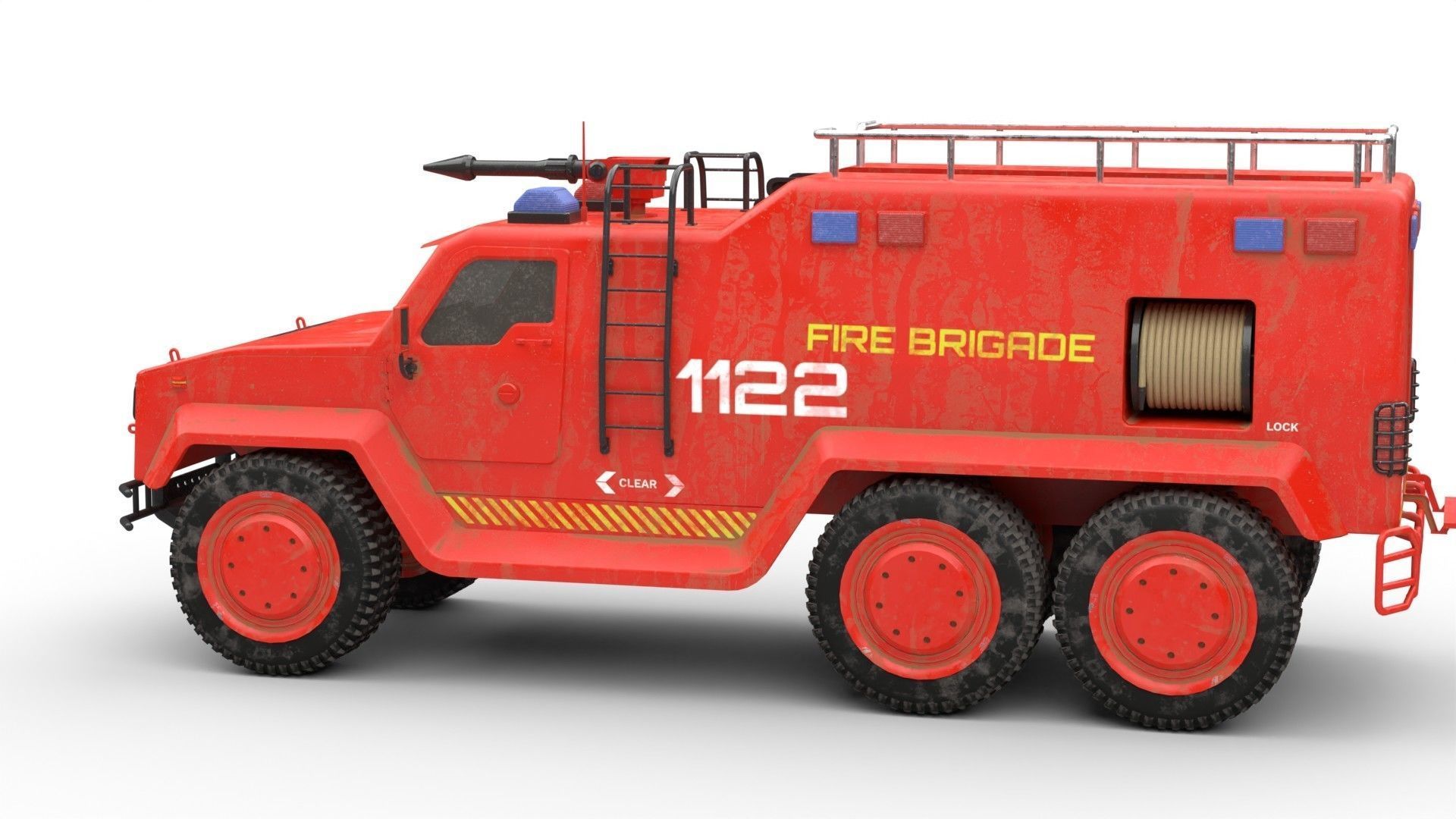 Old Fire Brigade 3D model | CGTrader
