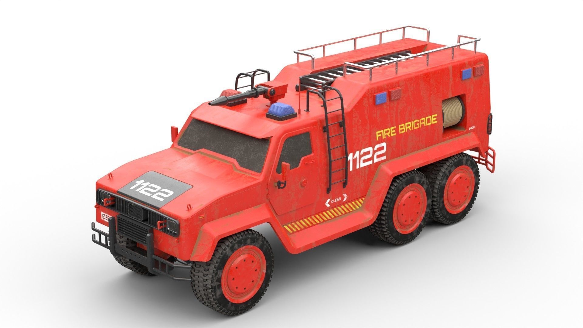 Old Fire Brigade 3D model | CGTrader