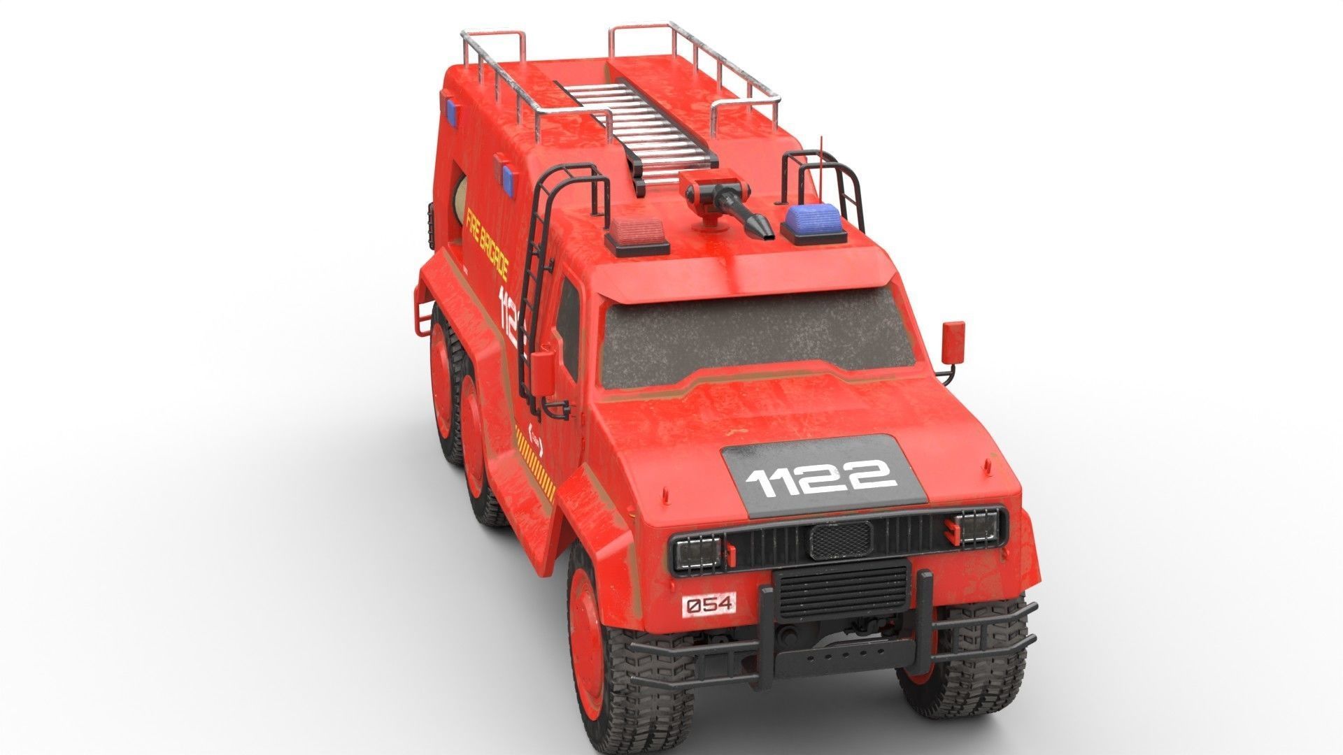 Old Fire Brigade 3D model | CGTrader