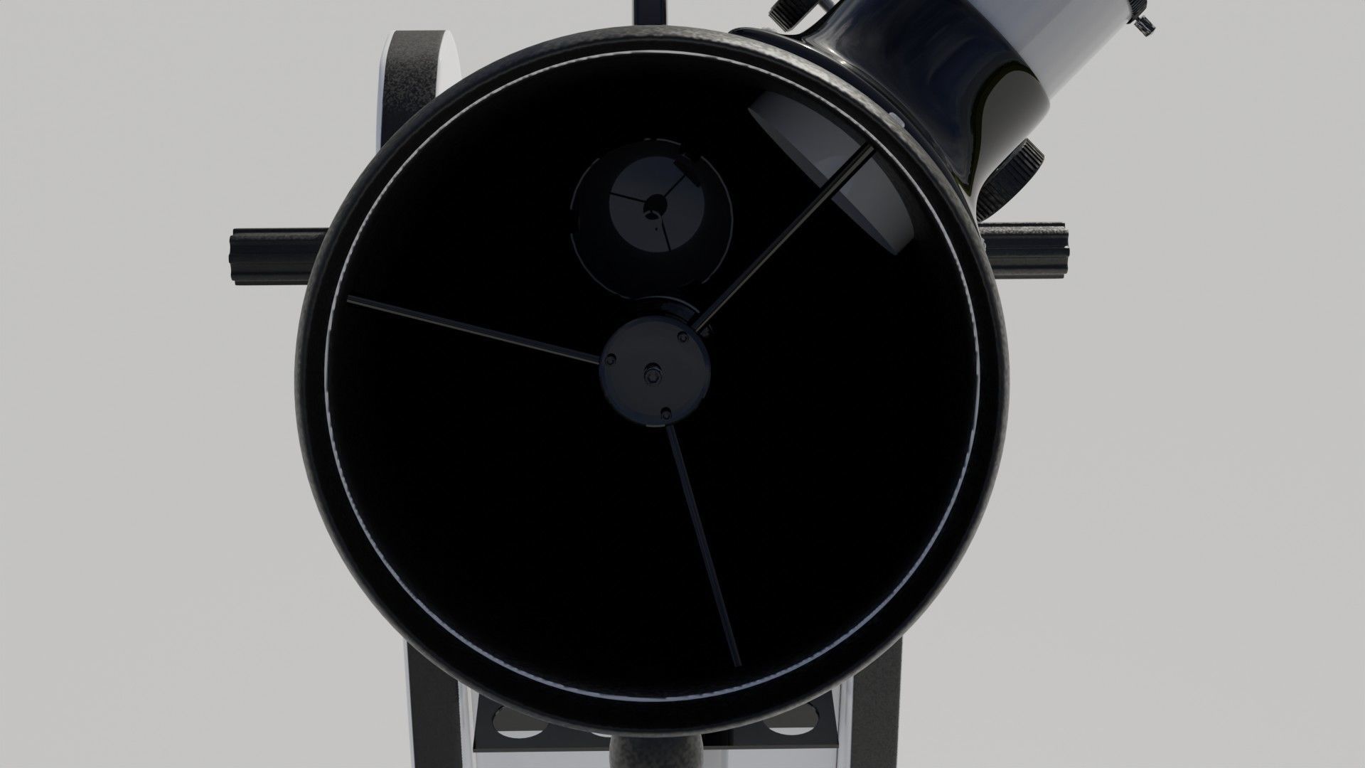 Dobson-based Newtonian telescope 3D model | CGTrader