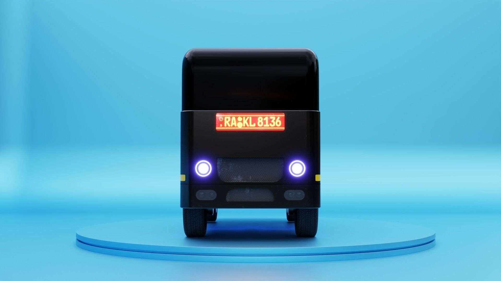 3D model Sci Fi kei truck VR / AR / low-poly | CGTrader