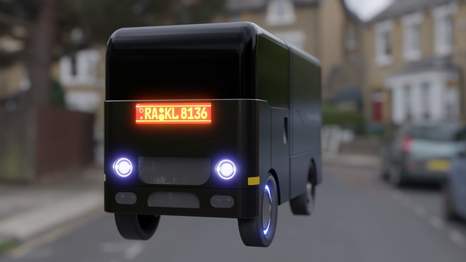 3D model Sci Fi kei truck VR / AR / low-poly | CGTrader