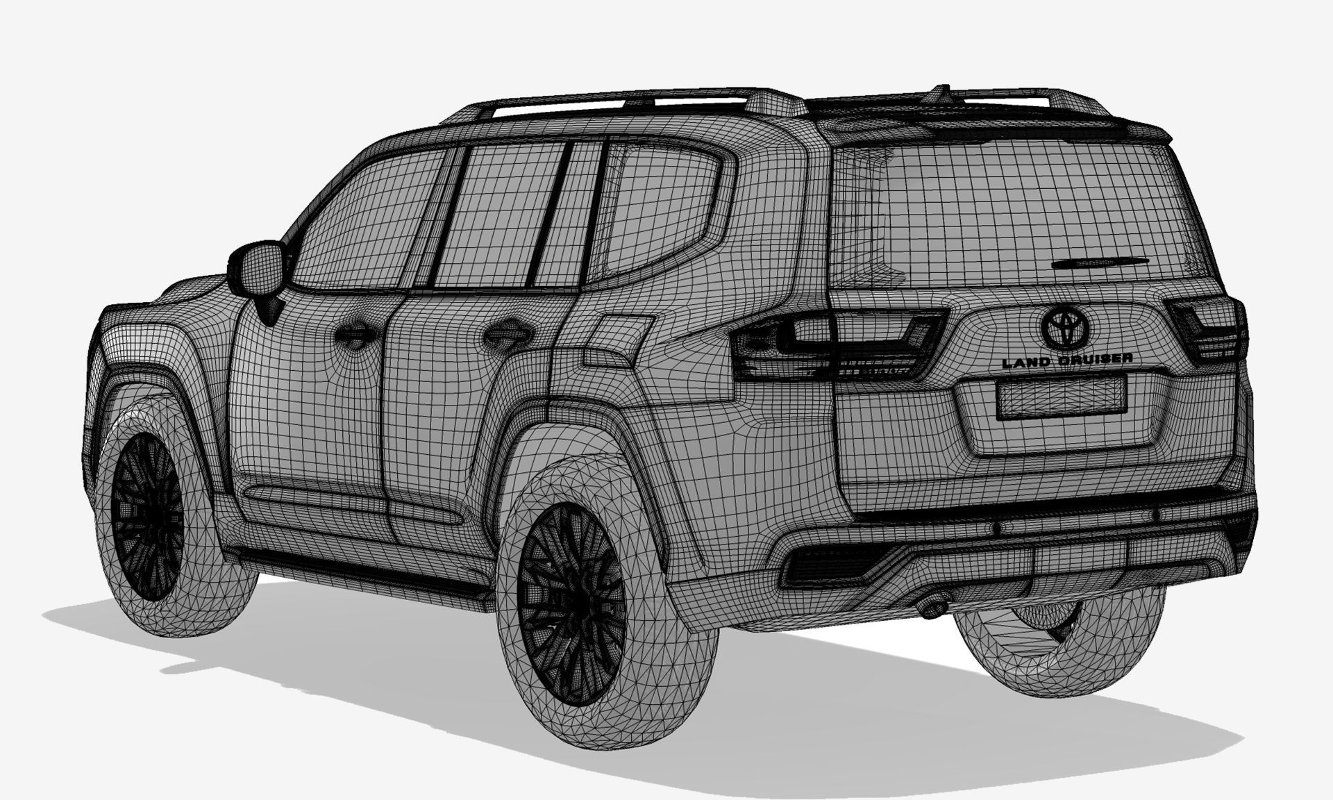 Toyota Land Cruiser 2022 3D model | CGTrader
