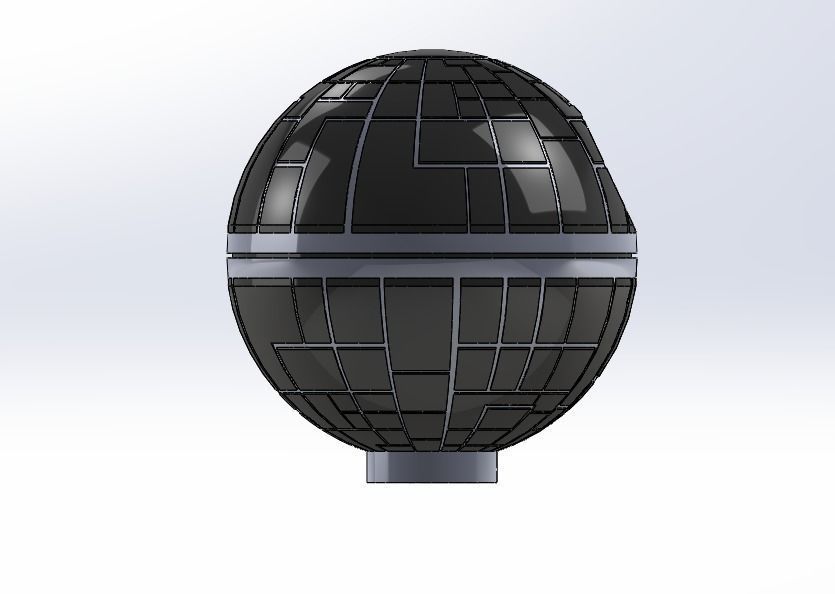Death Star 3D model 3D printable | CGTrader