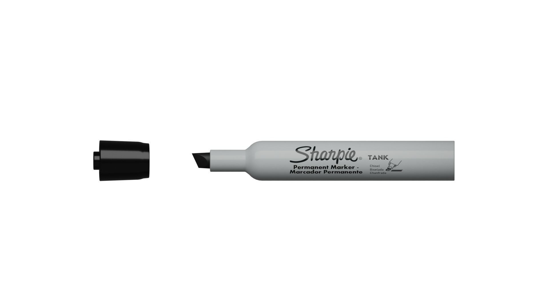 3D model Sharpie Tank 3D model VR / AR / low-poly | CGTrader