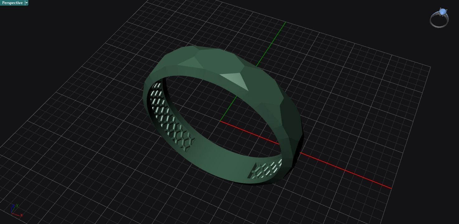 Polygon Ring free 3D model 3D printable | CGTrader
