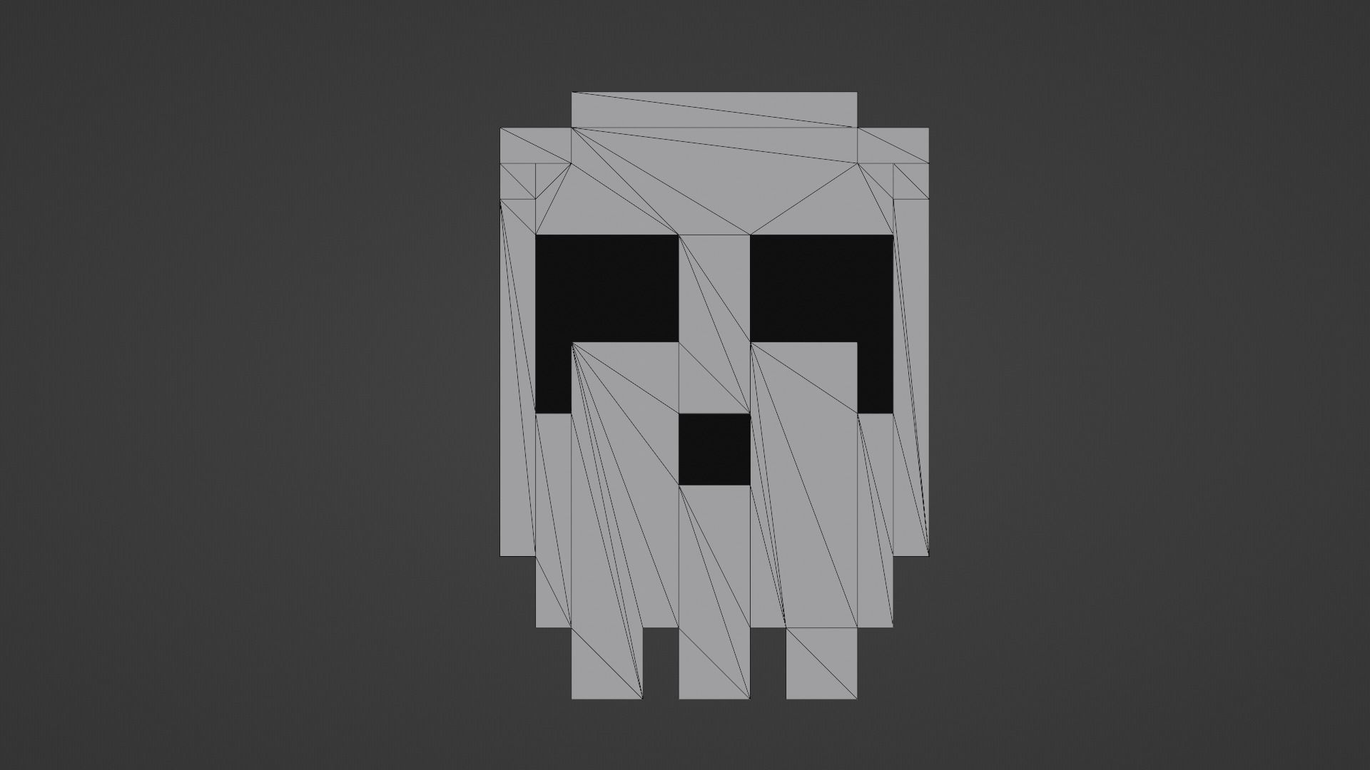 3D model Voxel Skull VR / AR / low-poly | CGTrader
