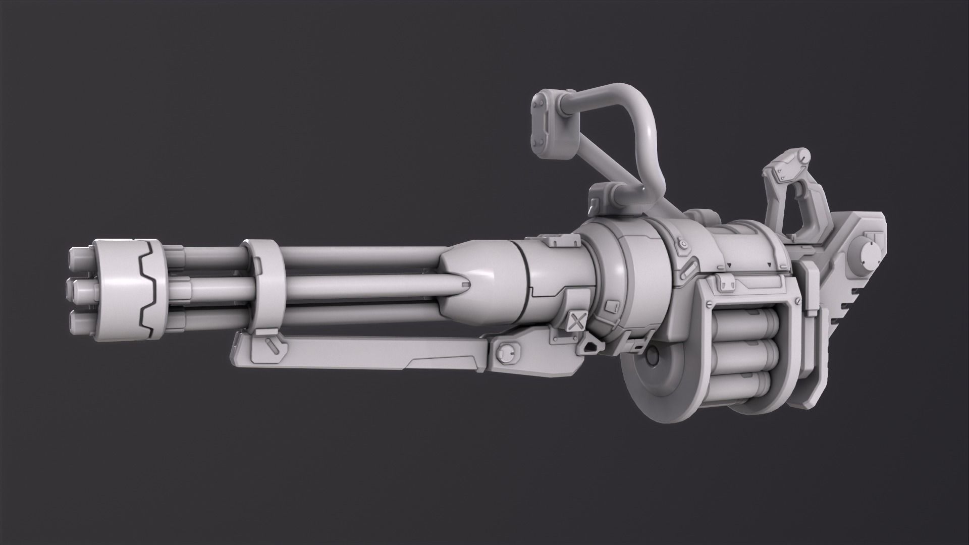 3D model Weapon Sci Fi Pack Vol 2 VR / AR / low-poly | CGTrader