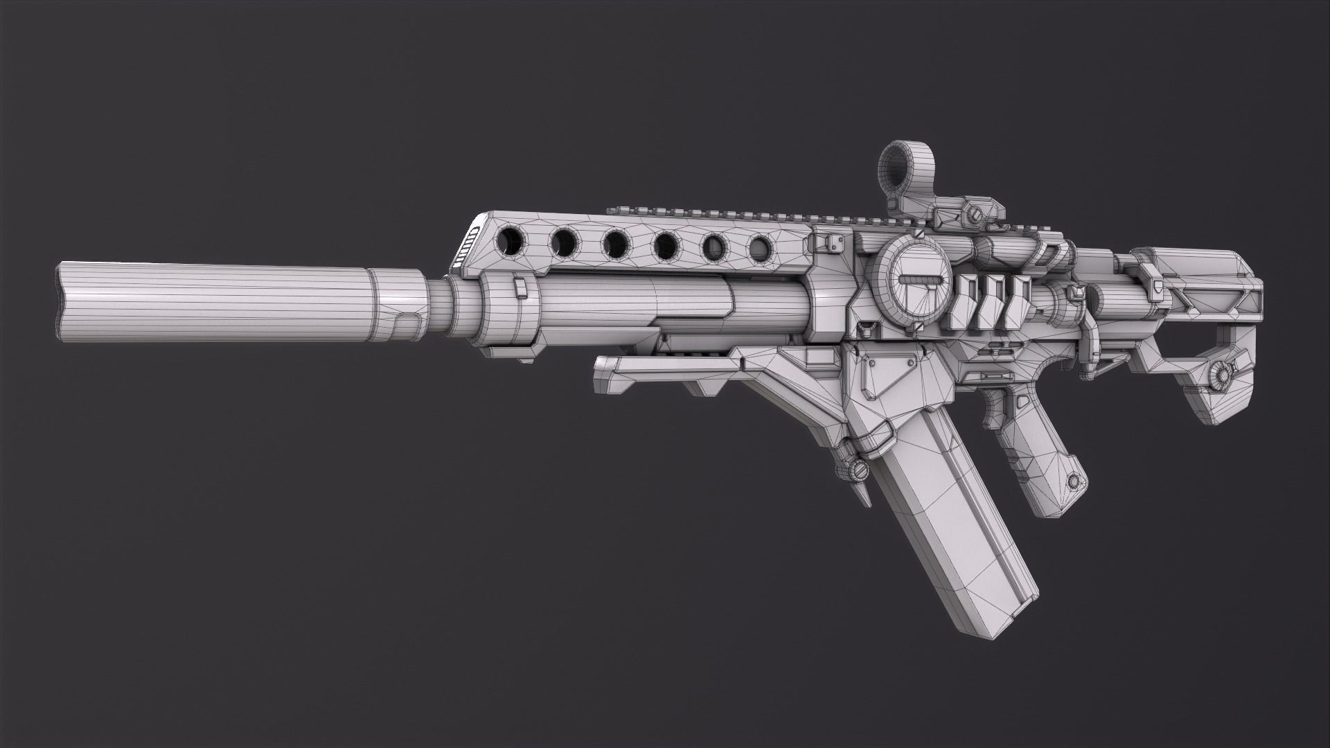 3D model Weapon Sci Fi Pack Vol 2 VR / AR / low-poly | CGTrader