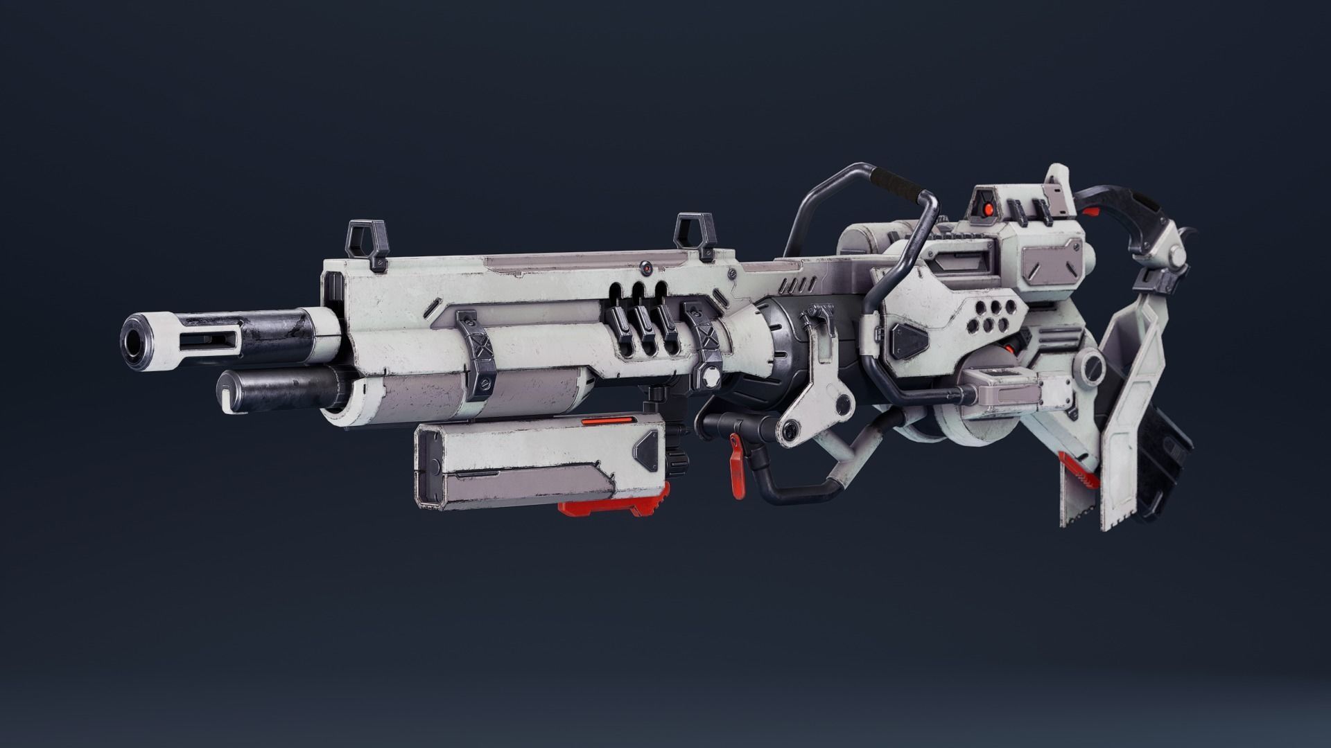 3D model Weapon Sci Fi Pack Vol 2 VR / AR / low-poly | CGTrader