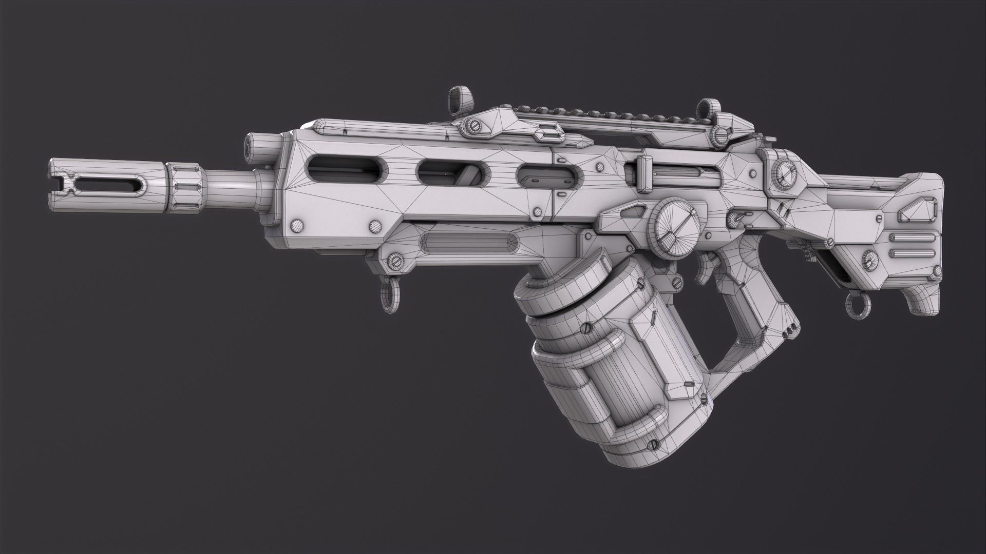 3D model Weapon Sci Fi Pack Vol 2 VR / AR / low-poly | CGTrader