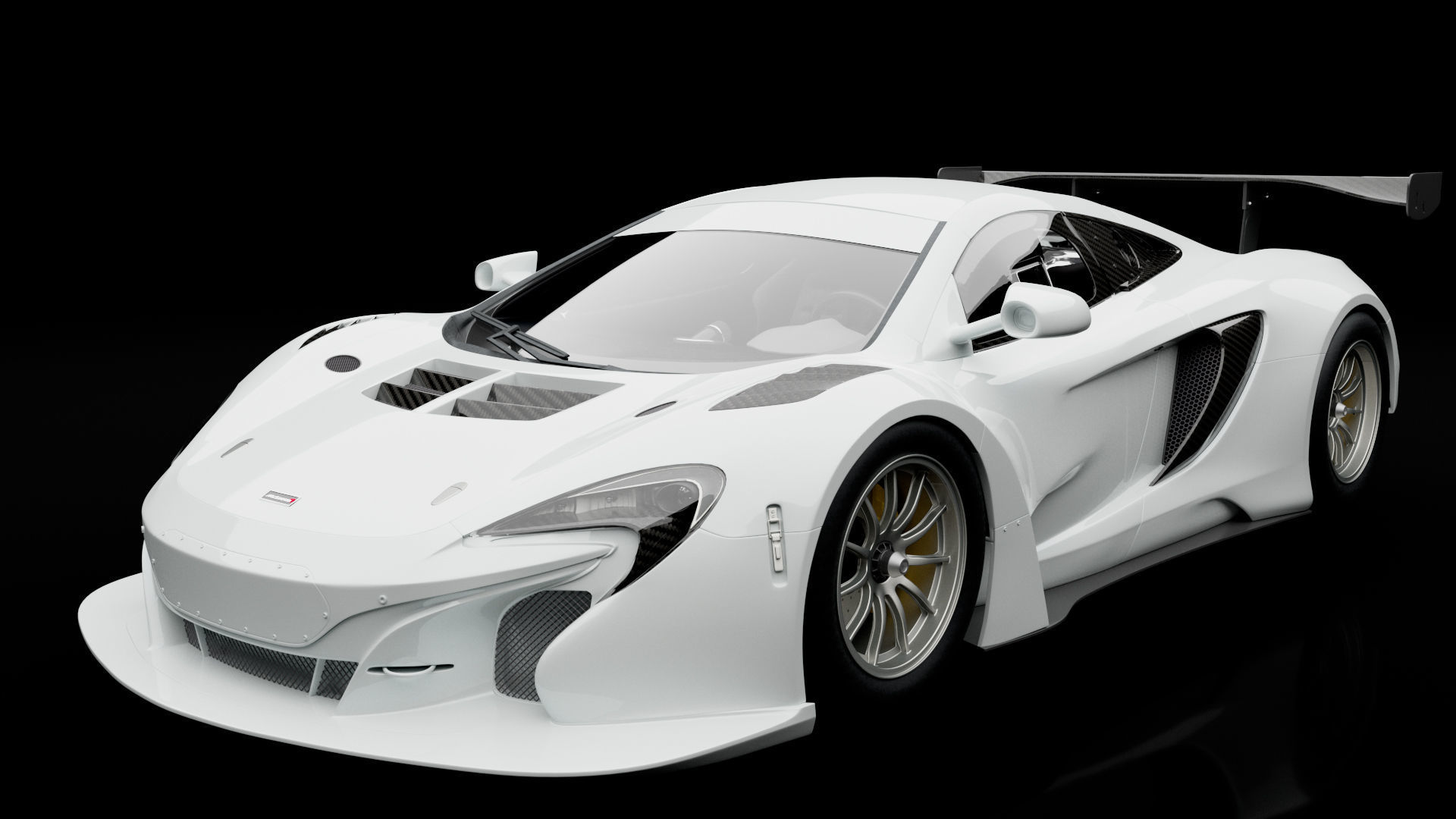 Mclaren realistic rendering and modeling 3D model | CGTrader