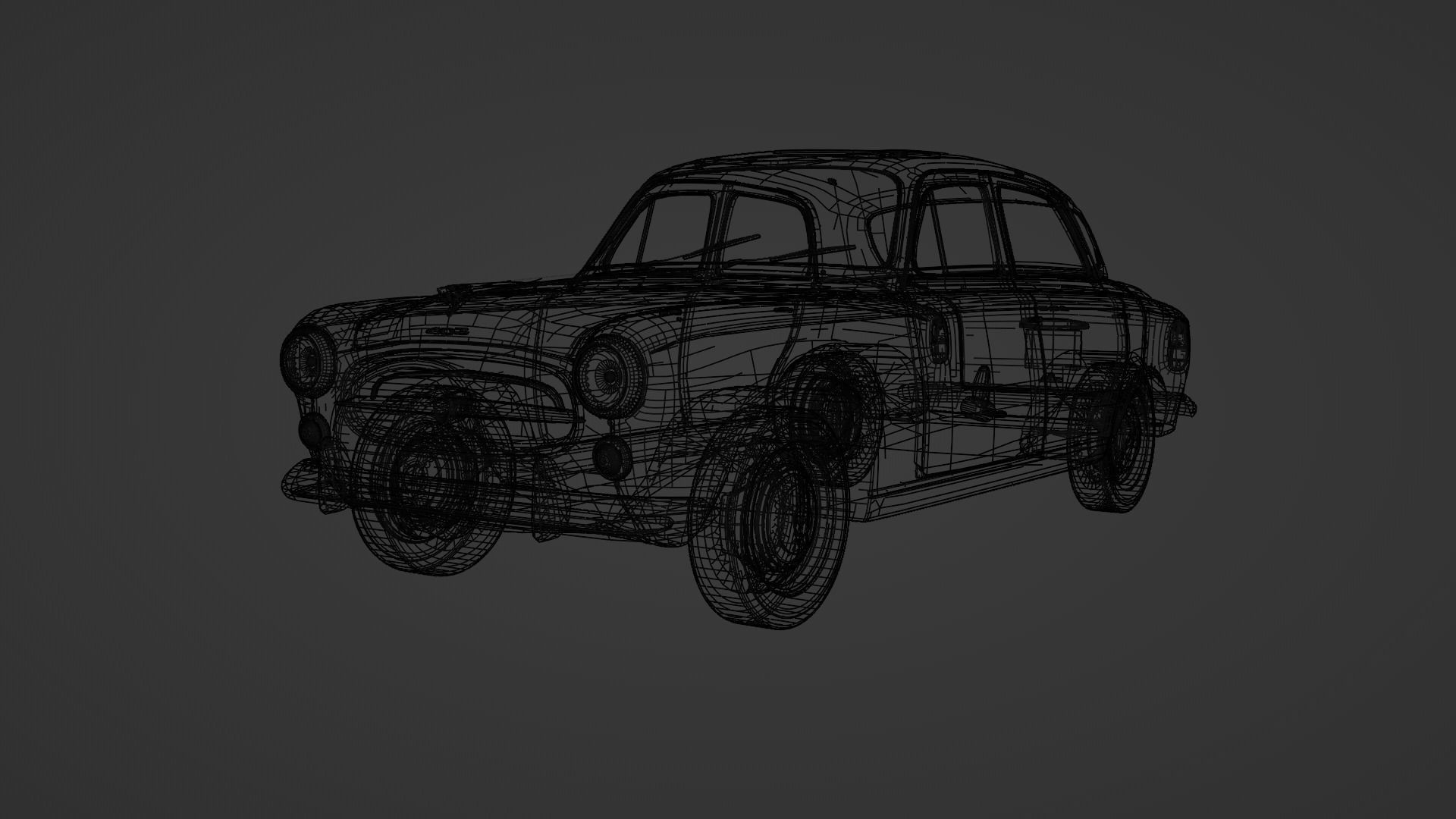 Peugeot 403 Berline 3D model | CGTrader