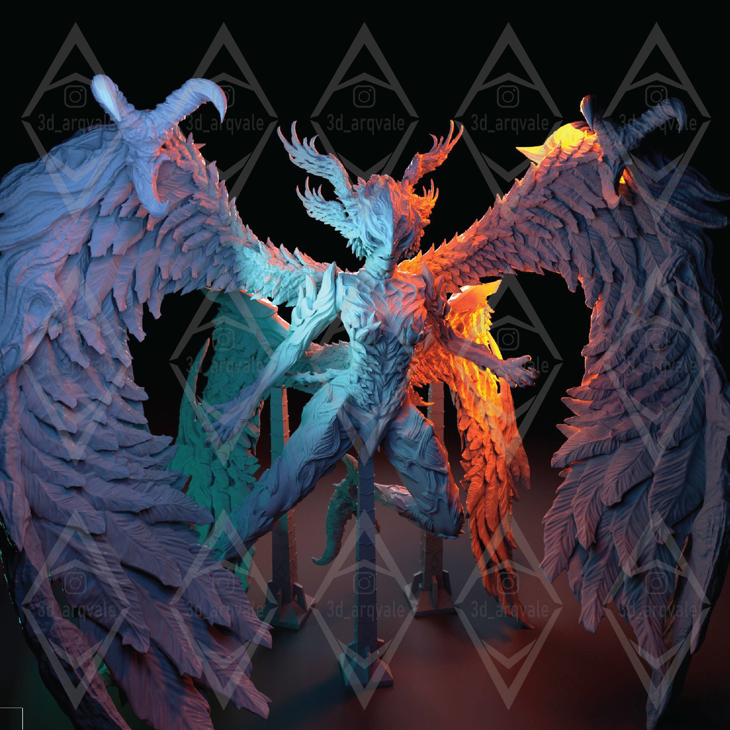 Garuda - Final Fantasy XVI 3D model 3D printable | CGTrader