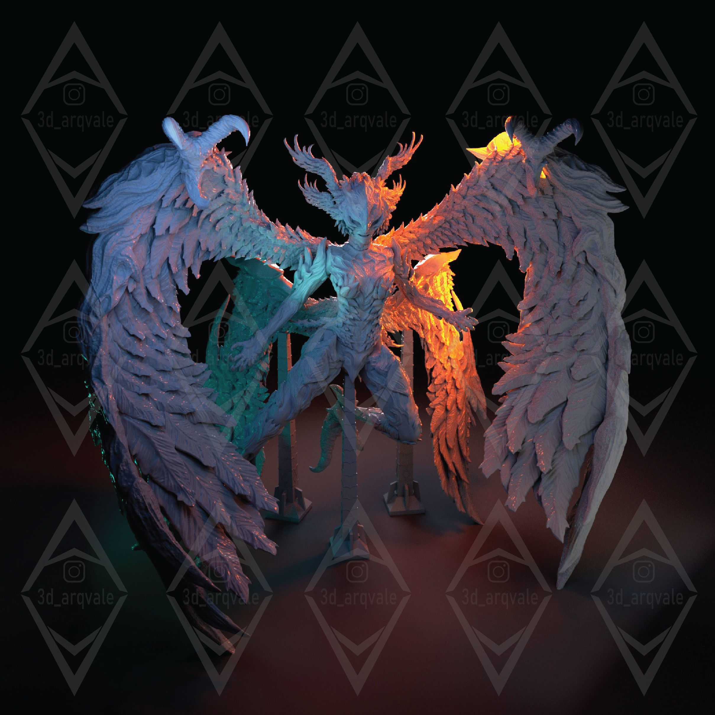 Garuda - Final Fantasy XVI 3D model 3D printable | CGTrader