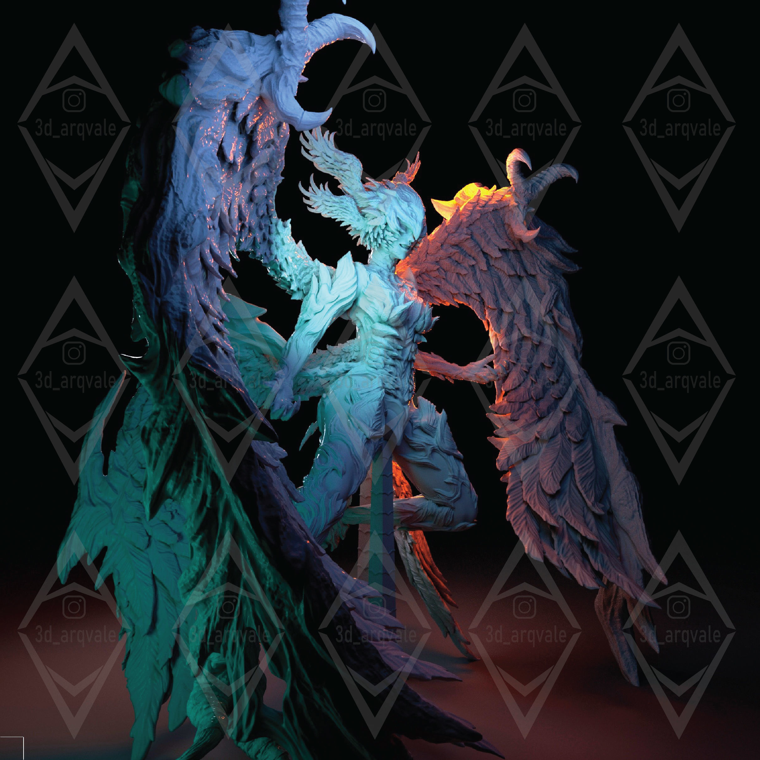 Garuda - Final Fantasy XVI 3D model 3D printable | CGTrader