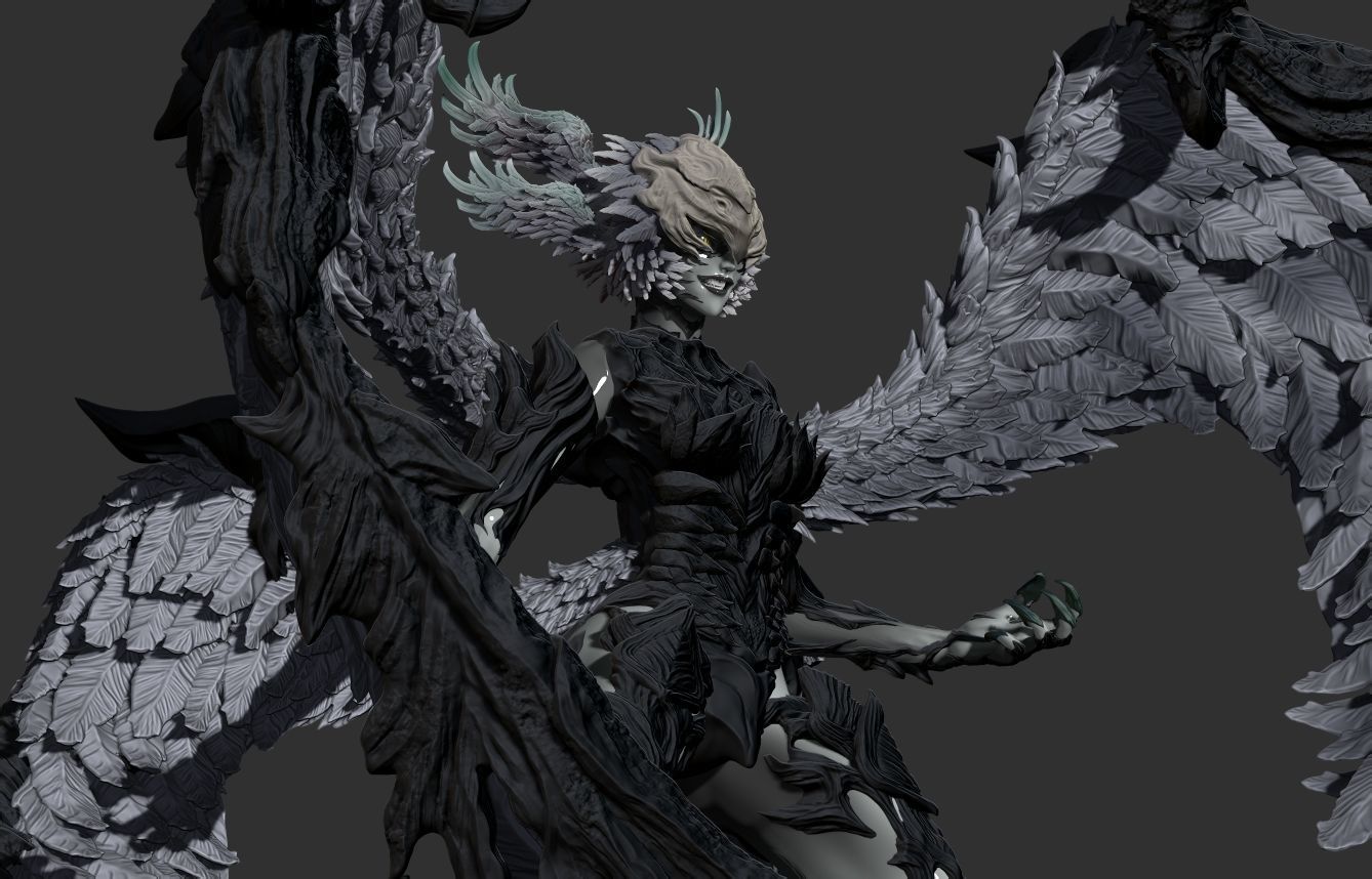 Garuda - Final Fantasy XVI 3D model 3D printable | CGTrader