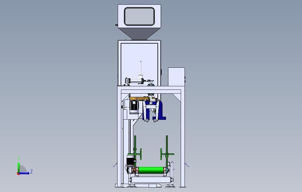 Automatic Quantitative Packaging Scale Machine 3D model 3D model | CGTrader